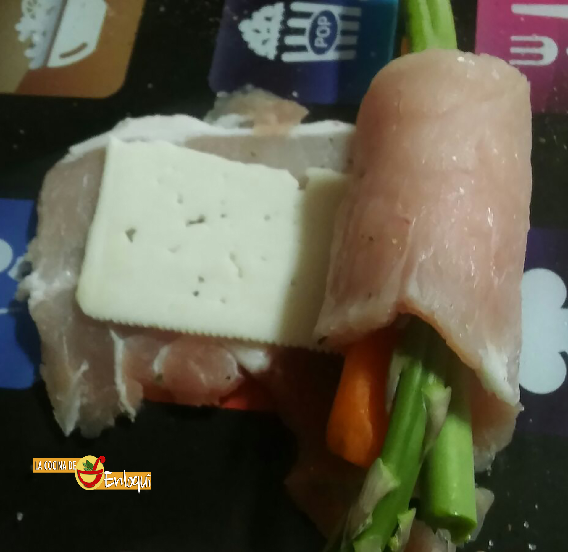 Enrollados de lomo con verduras - La Cocina de Enloqui