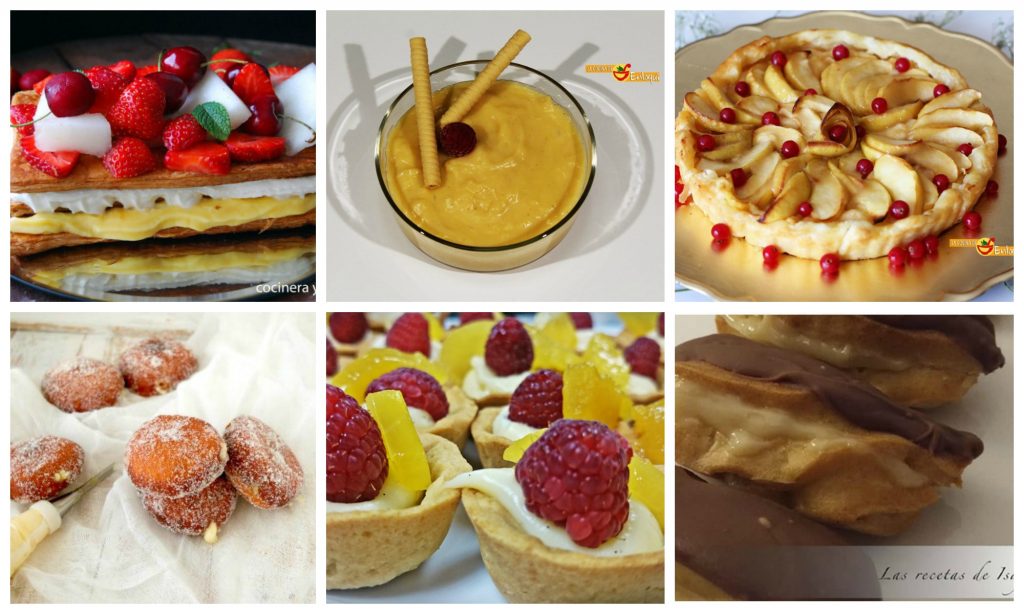 Postres rellenos de crema | Recopilatorio | La Cocina de Enloqui