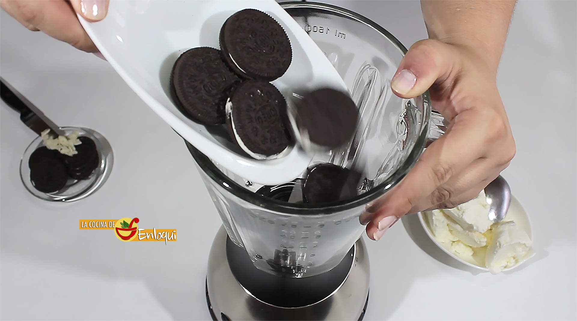 Batido o milkshake de oreo - La Cocina de Enloqui